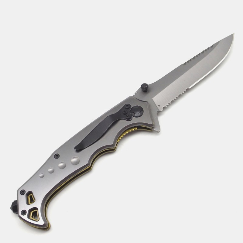 Pocket knife, butterfly Knife, Spring Knife, One Hand Knife, Semiautomatic,