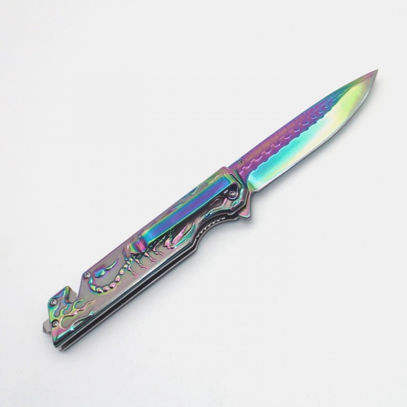 Pocket knife, Spring Knife, One Hand Knife, Semiautomatic,