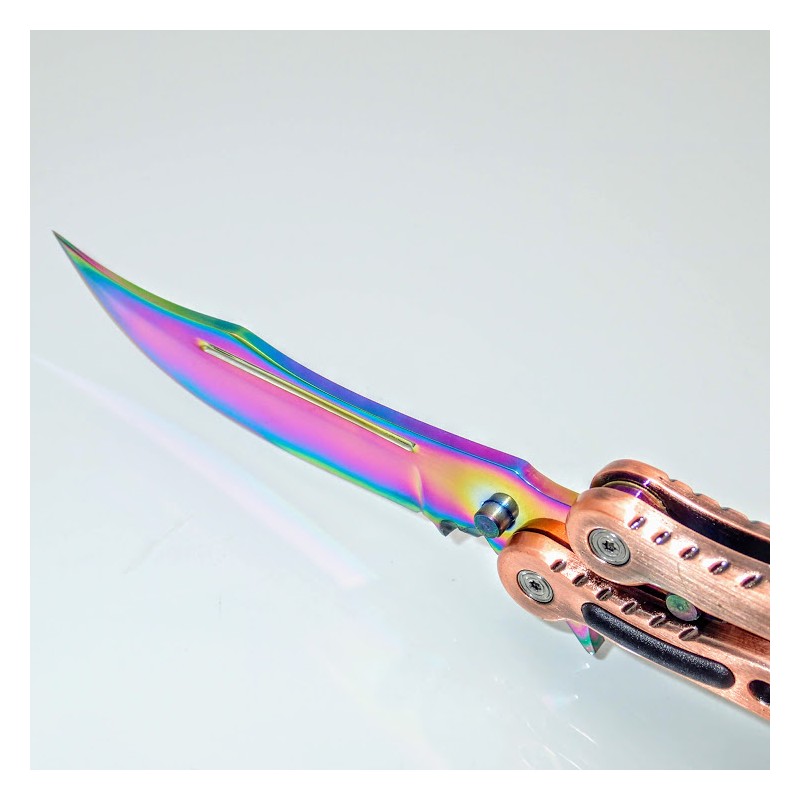 Balisong, butterfly Knife, knife, Spring Knife, One Hand Knife