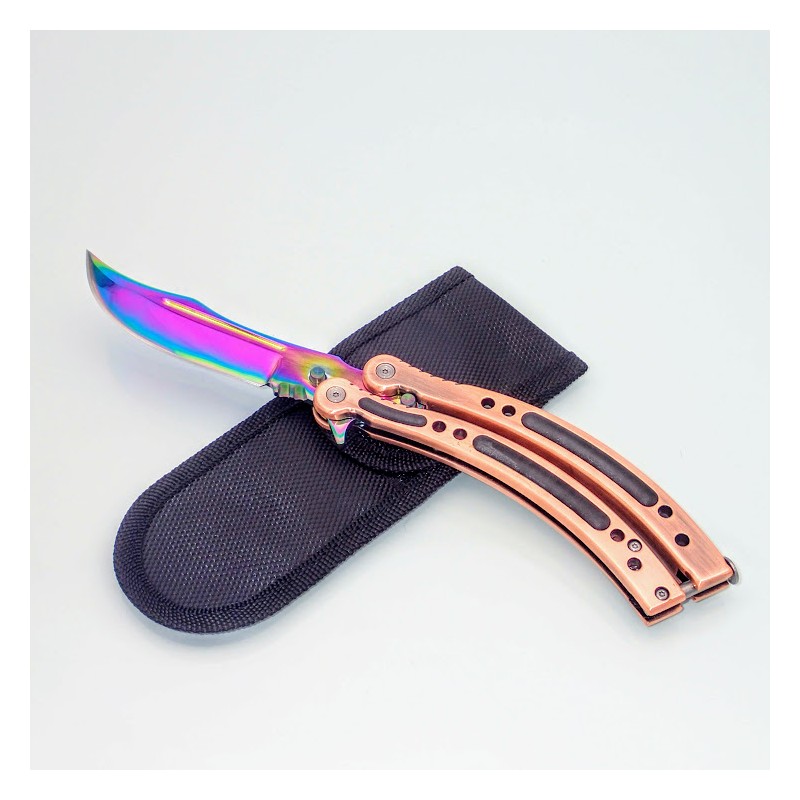 Balisong, butterfly Knife, knife, Spring Knife, One Hand Knife